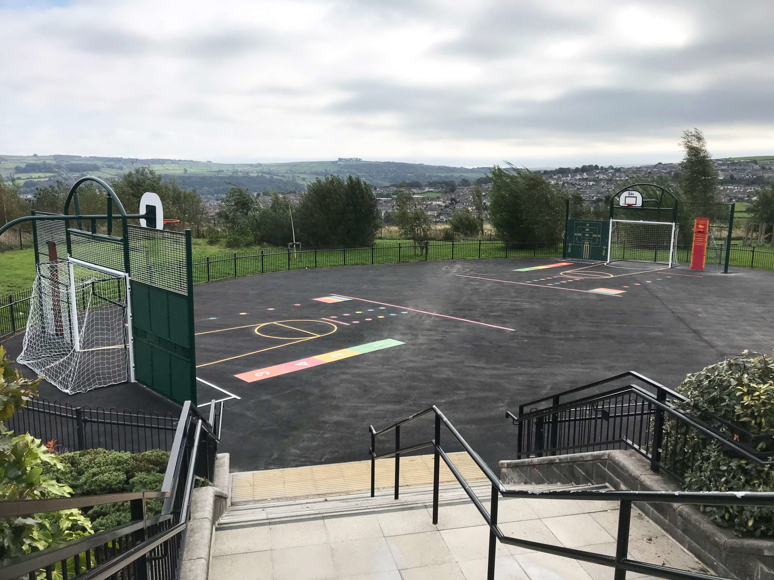 MUGA|Merlin Top Primary Academy MultiActive Goal Ends - Playground ...