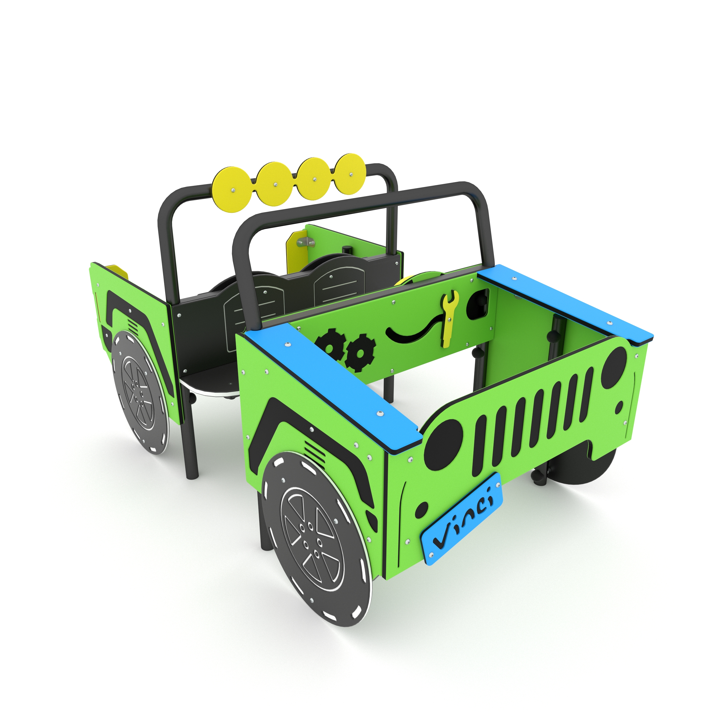 Jeep Play Unit | Vehicles Themed Play | Caloo UK Ltd