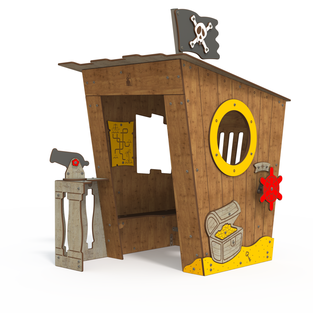Pirate Hut Playhouse | Playhouses | Caloo UK Ltd