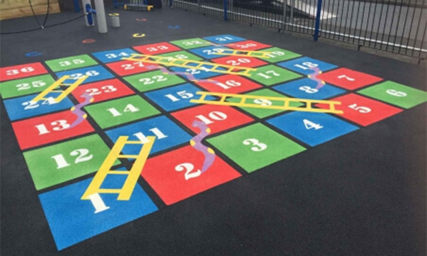 Play Surface Markings | Safety Surfacing | Caloo UK Ltd