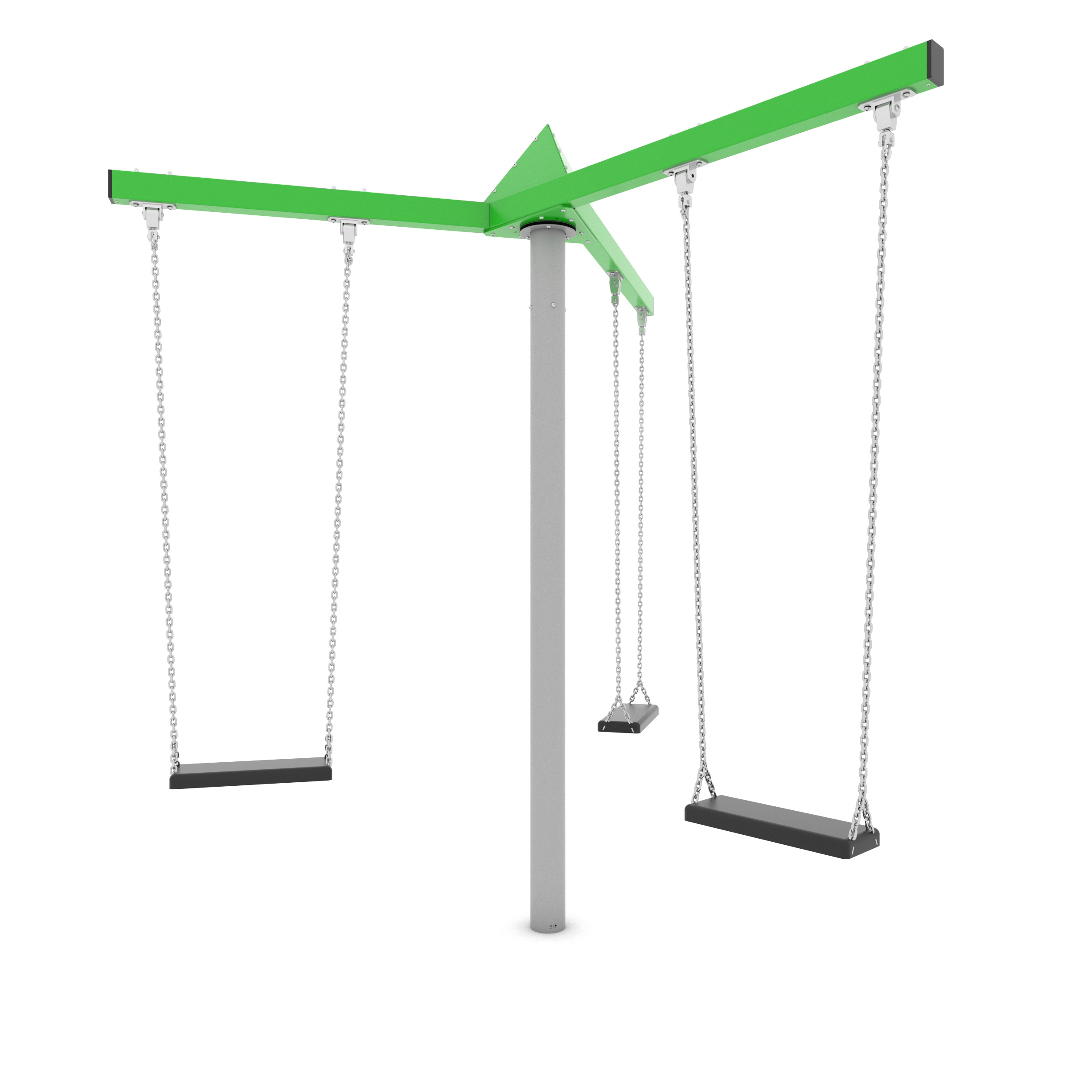 Spinning Swings | Steel Frame Swings | Caloo UK Ltd