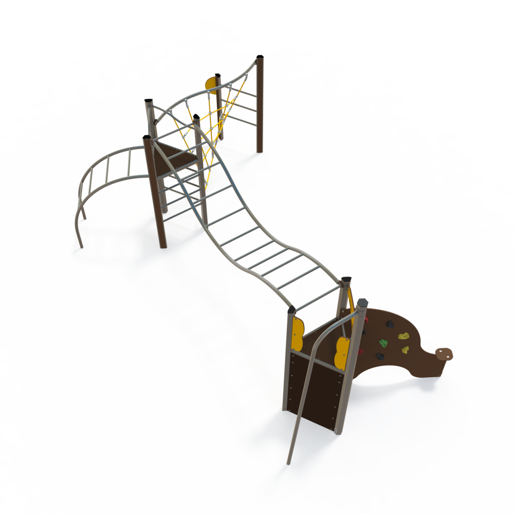 Swing Along Challenge | Agility Climbing Play | Caloo UK Ltd