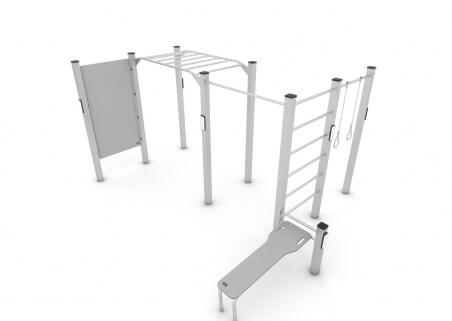Upper Workout with Monkey Bars | Calisthenics Street Workout | Caloo UK Ltd