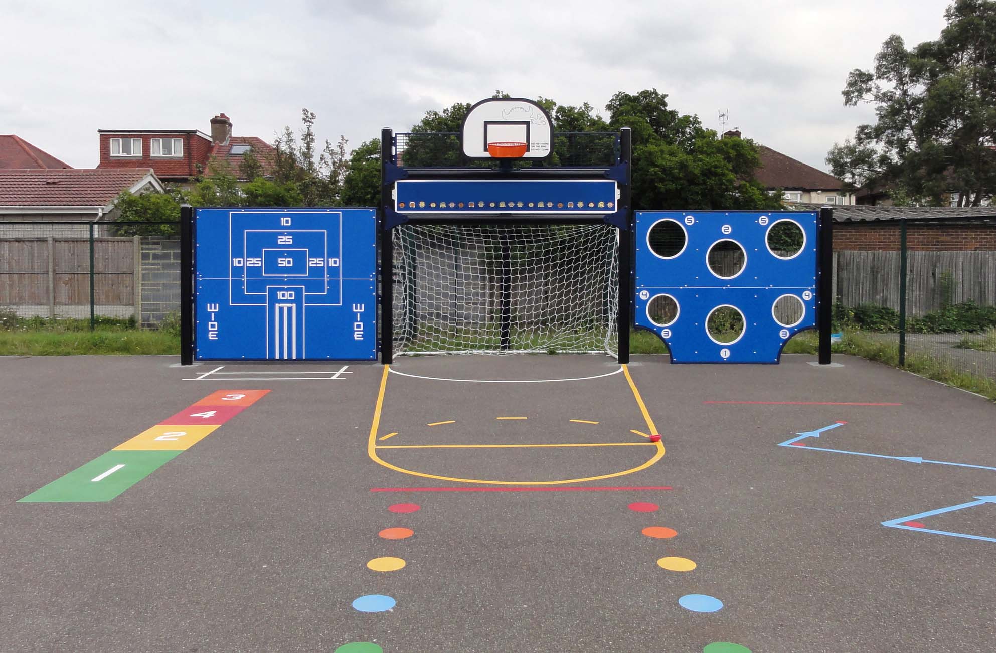 3 Panel Wall - Cricket and Skills - Caloo Ltd