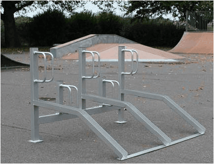 Staggered Cycle Rack - Caloo Ltd