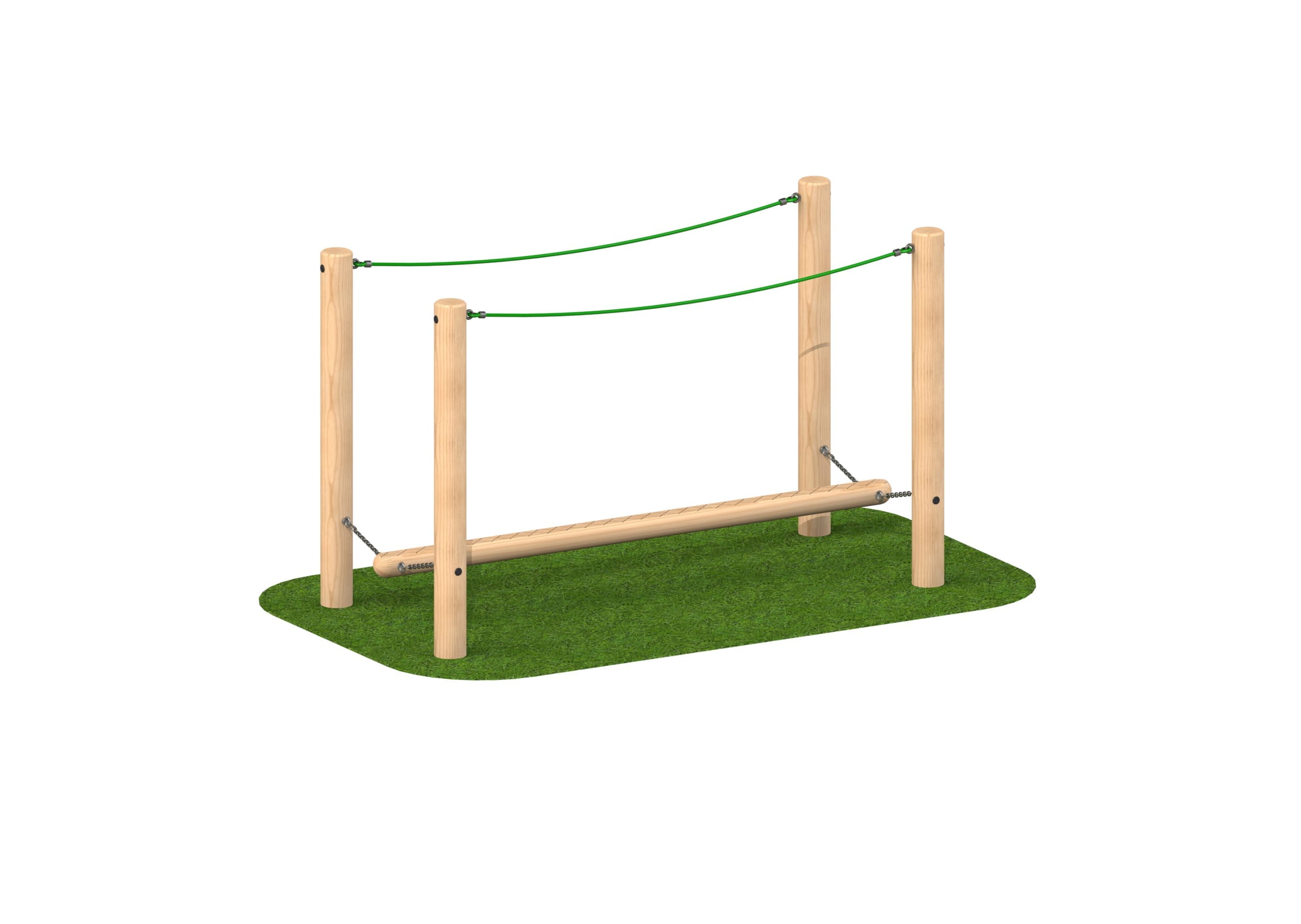 Wobble Log Bridge - Caloo Ltd