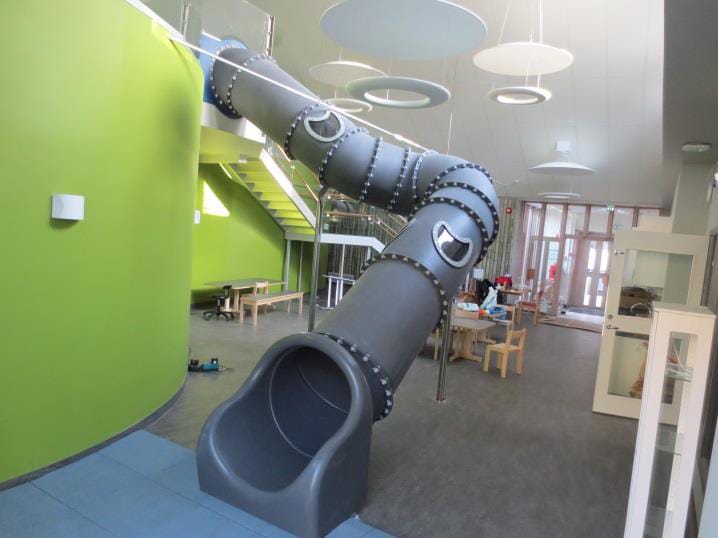 Tube Slides in the Office - Caloo Ltd