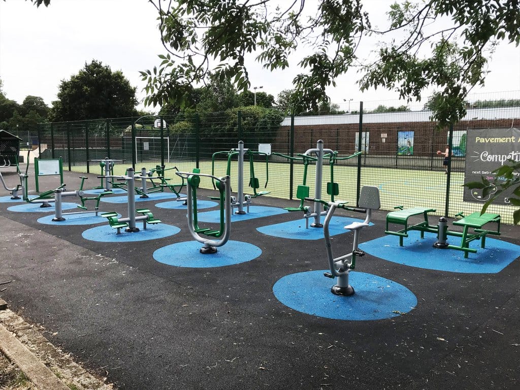 Mixed|Ware Town Council Outdoor Gym and MUGA Case Study - Caloo Ltd