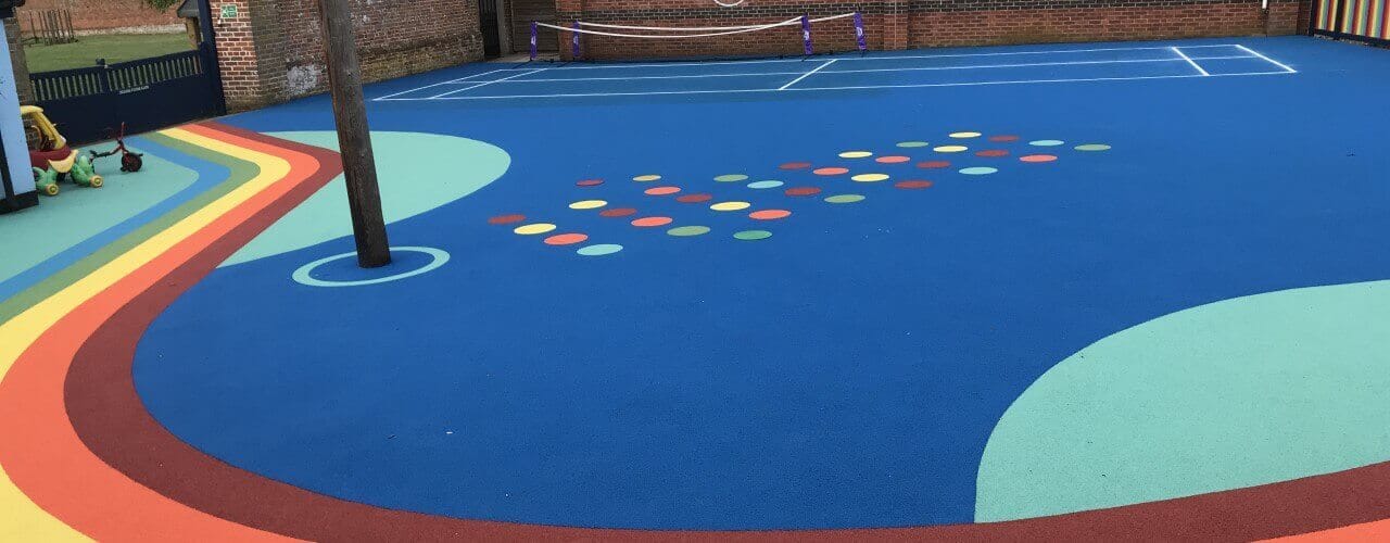 What is wet pour safety surfacing? - Caloo Ltd